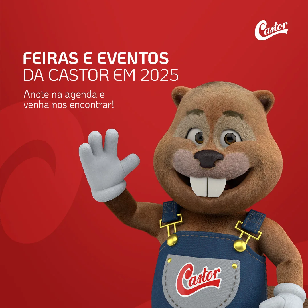 A Castor é presença confirmada nas principais feiras do segmento ...